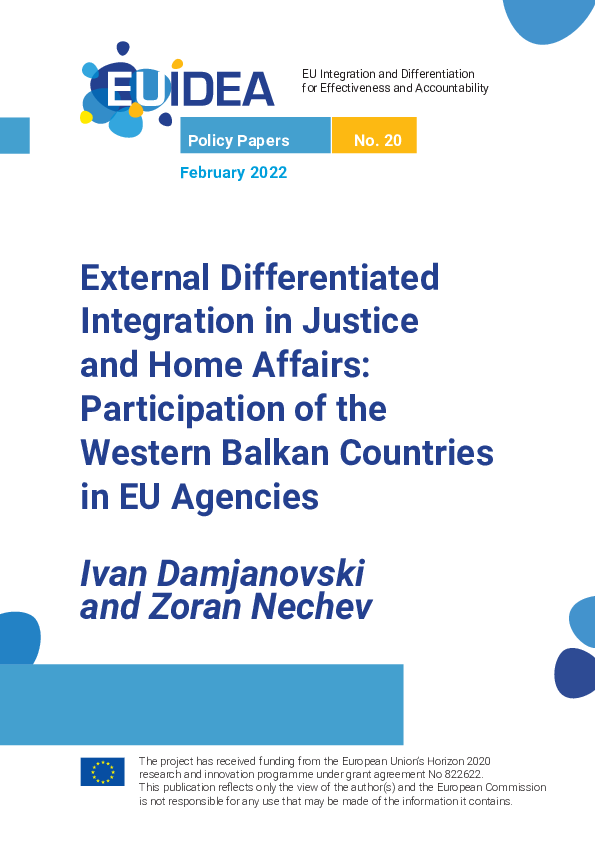 (PDF) External Differentiated Integration in Justice and Home Affairs ...