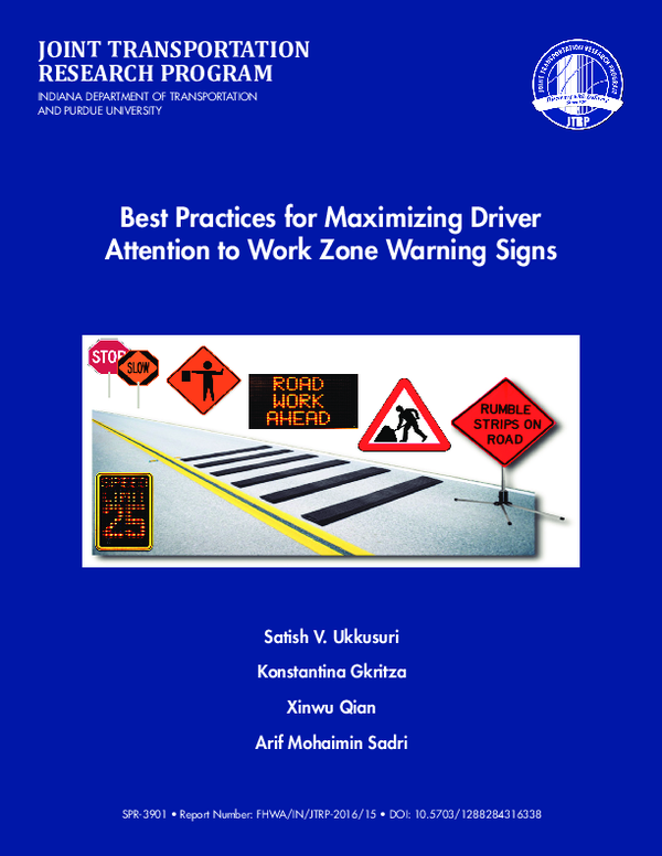 (PDF) Maximizing Driver Attention in Work Zones