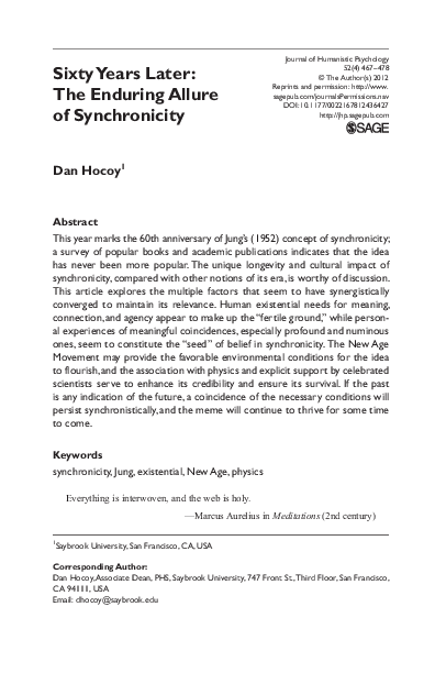 (PDF) Sixty Years Later: The Enduring Allure