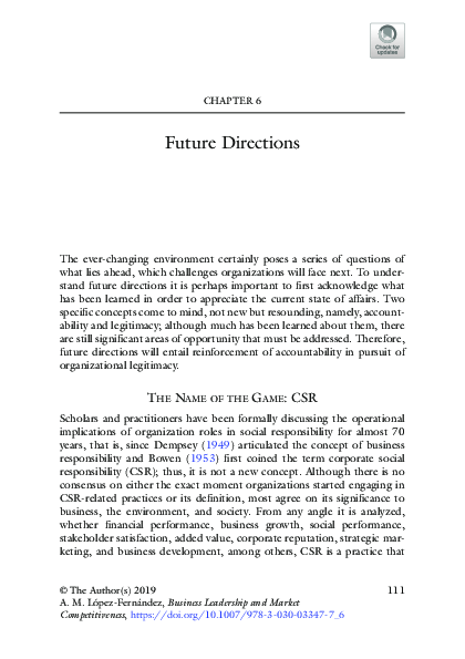 (PDF) Future Directions