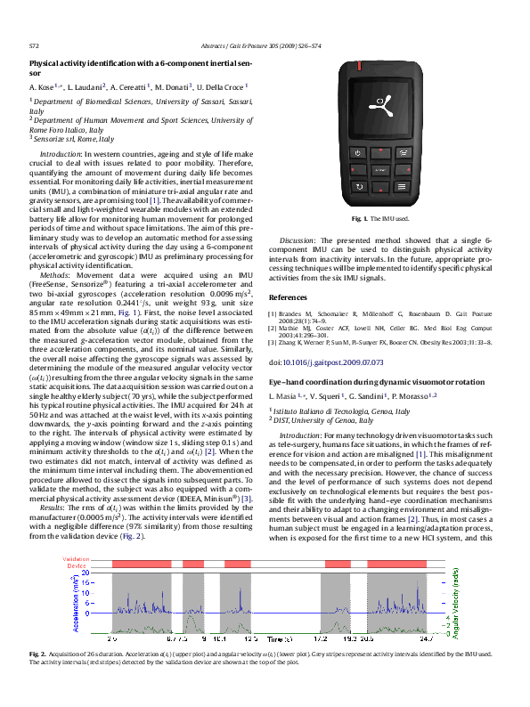 (PDF) Eye–hand coordination during dynamic visuomotor rotation