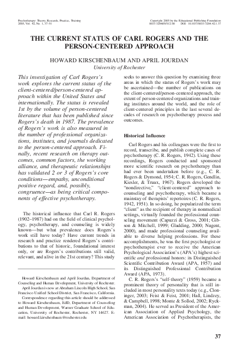 PDF The Current Status Of Carl Rogers And The Person centered Approach Howard Kirschenbaum pdf-the-current-status-of-carl-rogers-and-the-person-centered-approach-howard-kirschenbaum