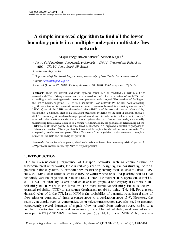 (PDF) A simple improved algorithm to find all the lower boundary points in a multiple-node-pair ...