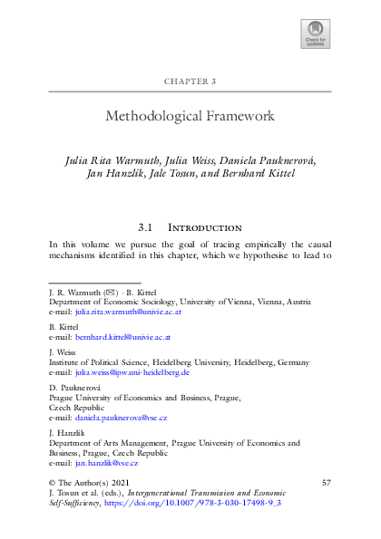 (PDF) Methodological Framework