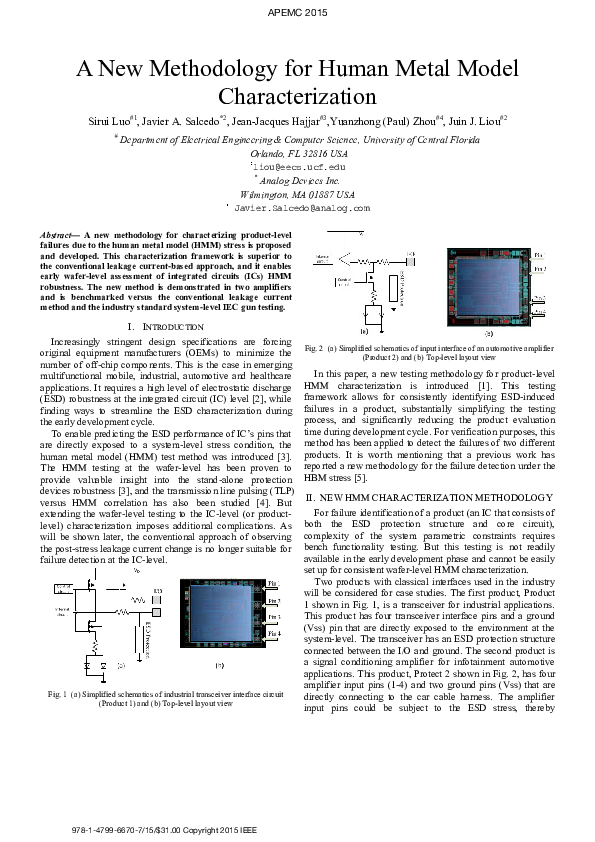 (PDF) A new methodology for human metal model characterization