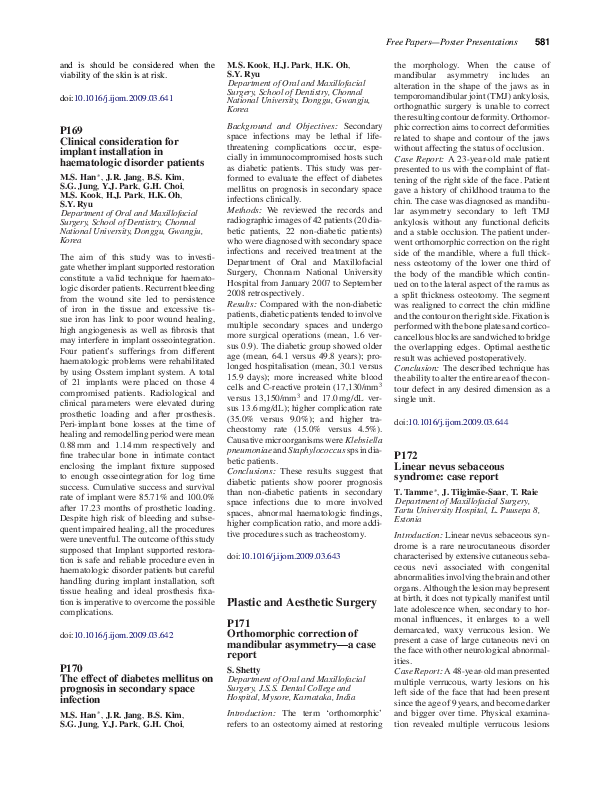 (PDF) Orthomorphic correction of mandibular asymmetry—a case report