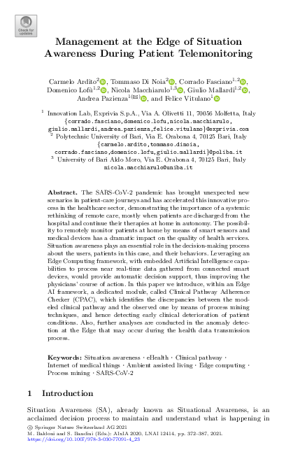 (PDF) Management at the Edge of Situation Awareness During Patient ...