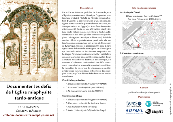 (PDF) Conference miaphysite church (VIth-VIIth centuries)