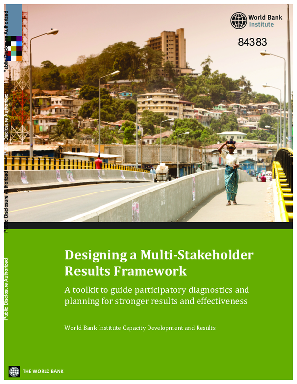 (PDF) Designing a multi-stakeholder results framework : a toolkit to ...