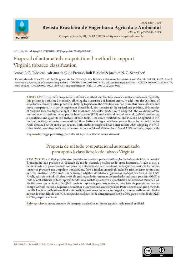 Pdf Proposal Of Automated Computational Method To Support Virginia