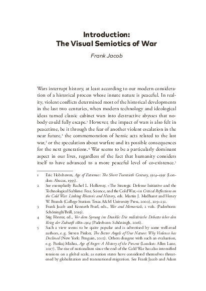 (PDF) Introduction: The Visual Semiotics of War