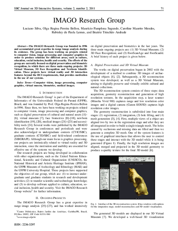 (PDF) IMAGO Research Group