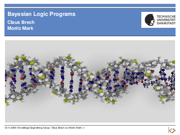 (PDF) Bayesian Logic Programs