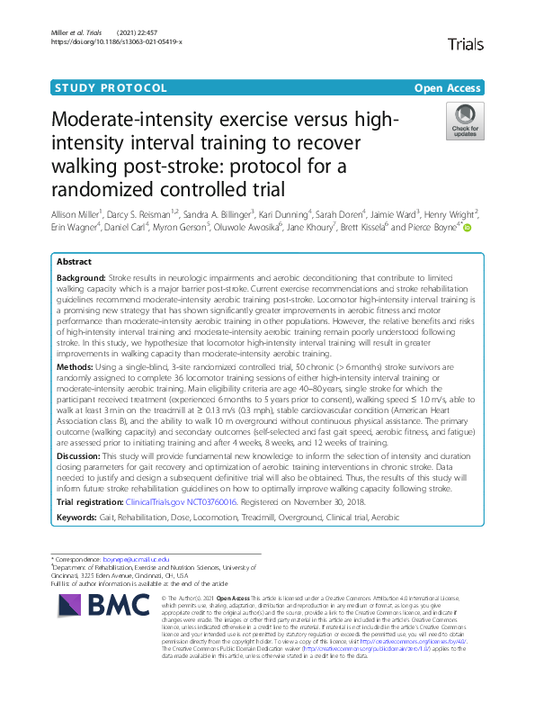 (PDF) Moderate-intensity exercise versus high-intensity interval ...