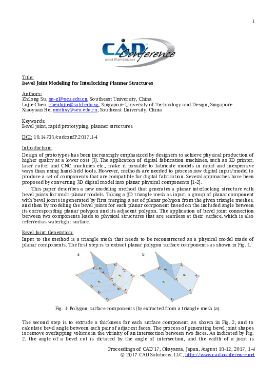 (PDF) Automatic Construction of Structural CAD Models from 3D Topology ...