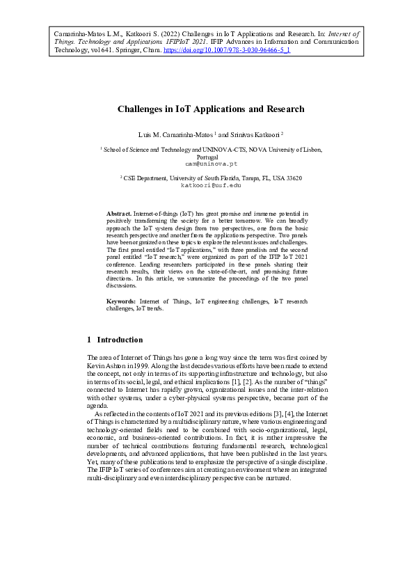 PDF Challenges In IoT Applications And Research Luis M Camarinha pdf-challenges-in-iot-applications-and-research-luis-m-camarinha