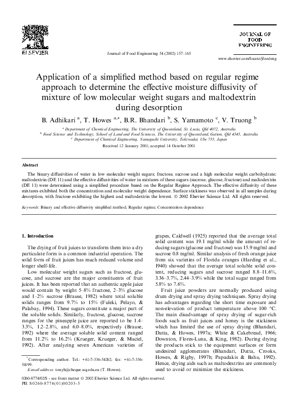 (PDF) Application of a simplified method based on regular regime approach to determine the ...