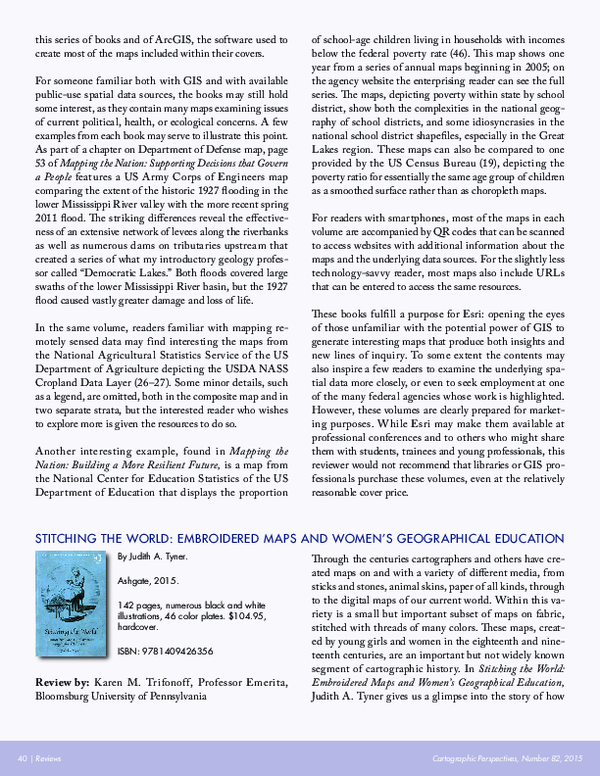 (PDF) Stitching the World: Embroidered Maps and Women’s Geographical ...