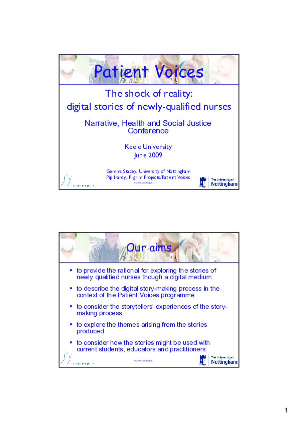 (PDF) The Shock of Reality: Digital Storytelling with Newly Qualified ...