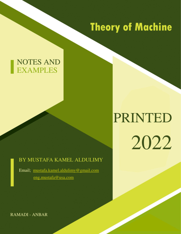 pdf-theory-of-machines-mustafa-k-aldulimy-academia-edu