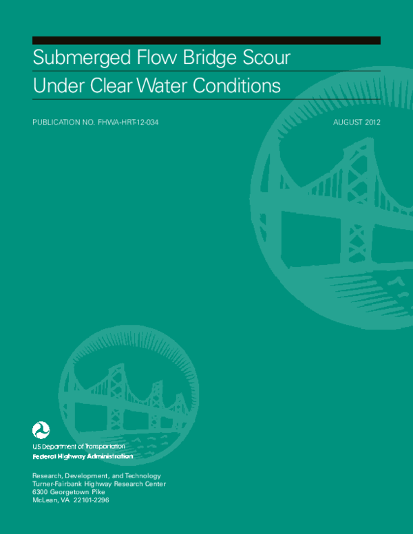 (PDF) Submerged Flow Bridge Scour Under Clear Water Conditions | oscar Suaznabar - Academia.edu