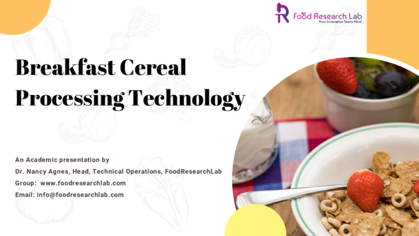 (PDF) Breakfast cereals processing technology