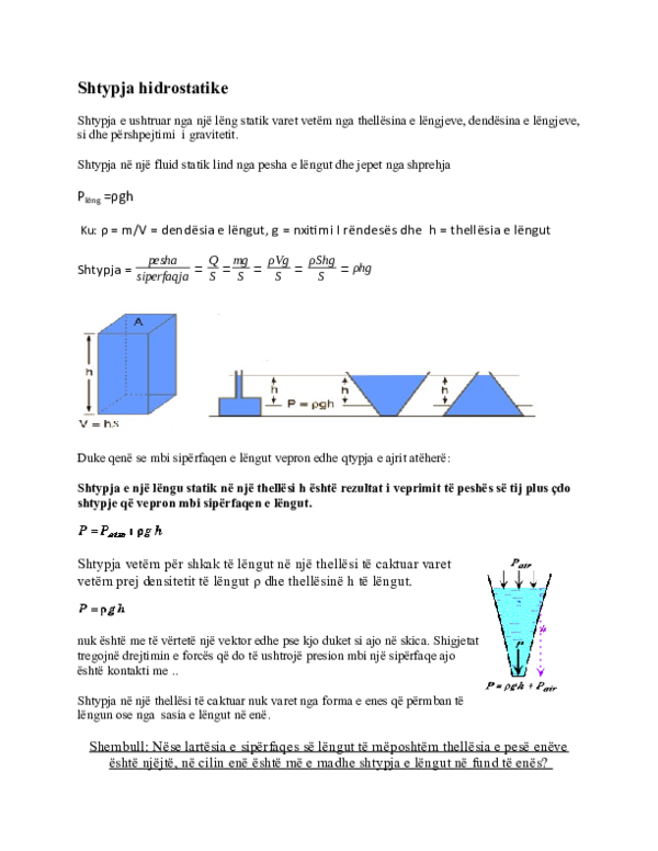 (DOC) Shtypja hidrostatike