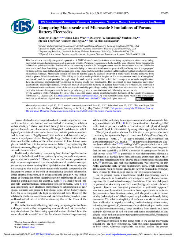 (PDF) Comparing Macroscale and Microscale Simulations of Porous Battery ...