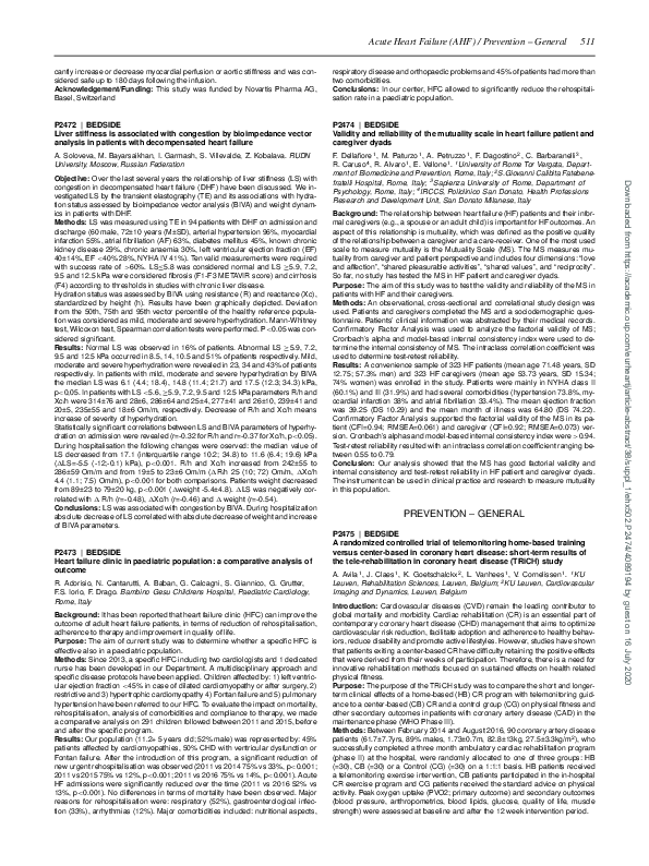 (PDF) P2474Validity and reliability of the mutuality scale in heart ...