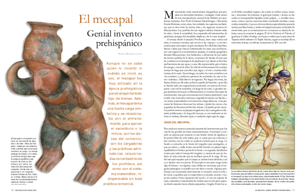 (PDF) El mecapal: genial invento prehispánico