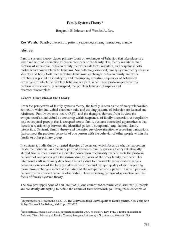 (DOC) Family Systems Theory12