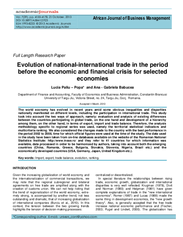 (PDF) African Journal of Business Management