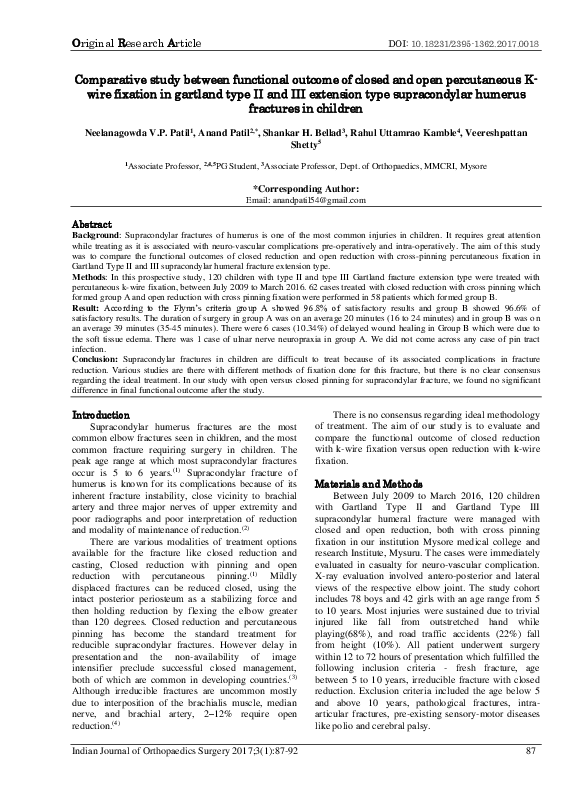 (PDF) Comparative study between functional outcome of high tibial ...