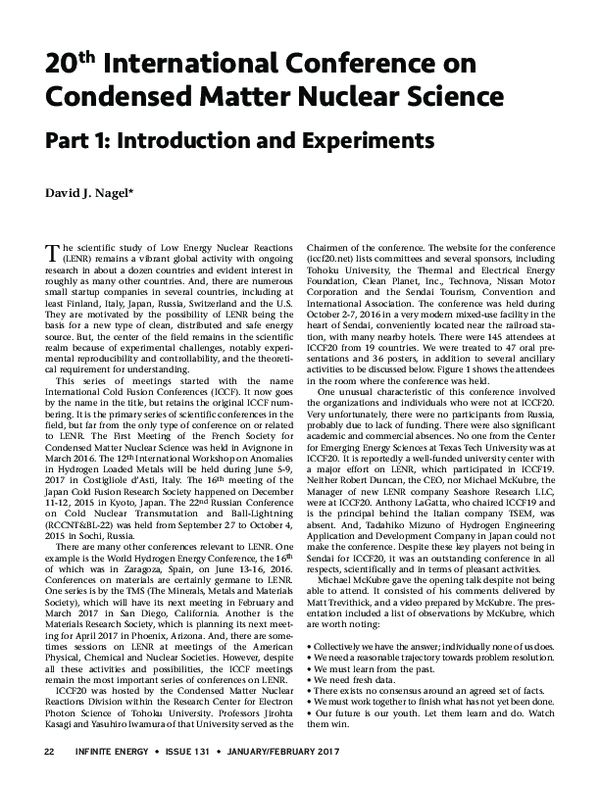 (PDF) th International Conference on Condensed Matter Nuclear Science ...