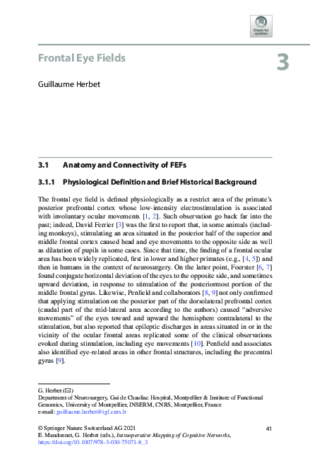 (PDF) Frontal Eye Fields