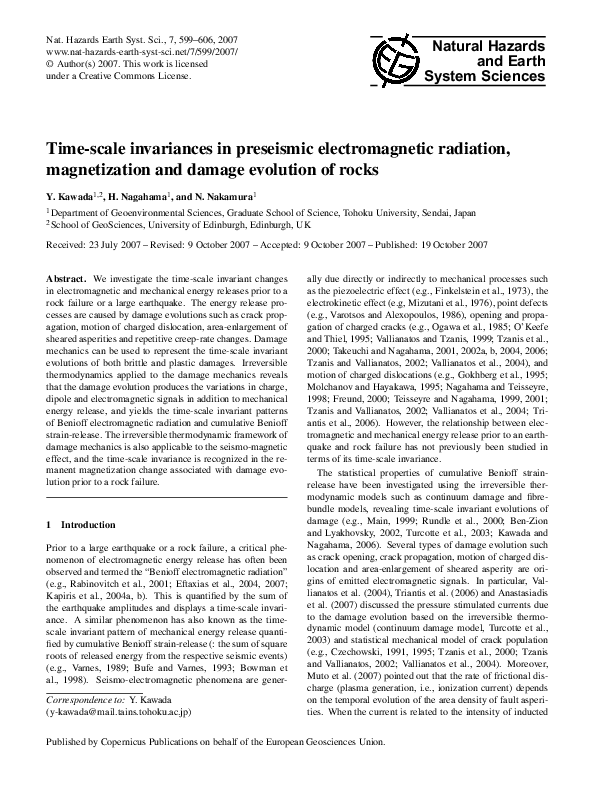 (PDF) under a Creative Commons License. Natural Hazards and Earth ...