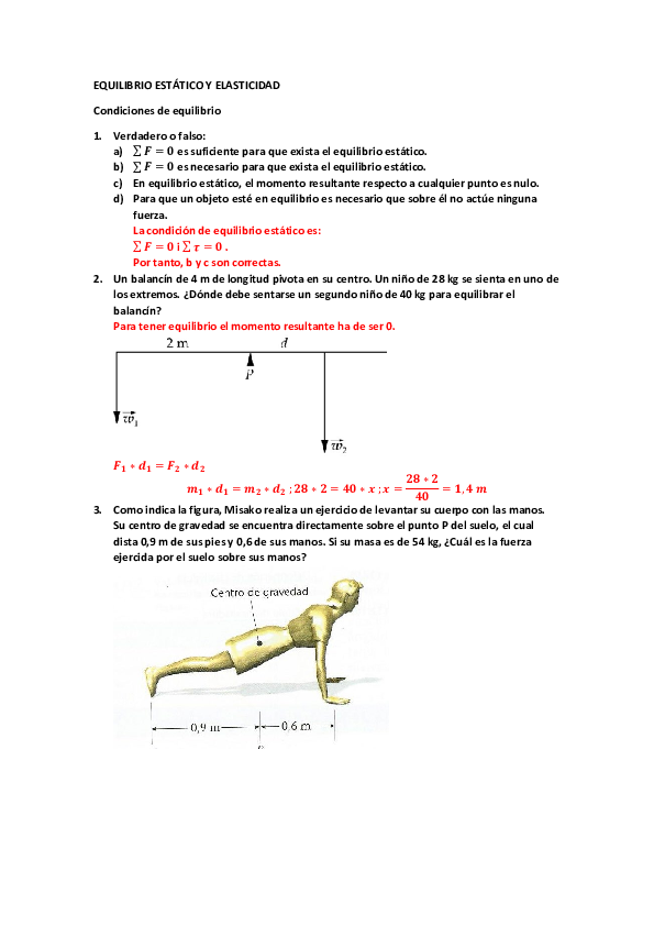 (PDF) EQUILIBRIO ESTÁTICO Y ELASTICIDAD
