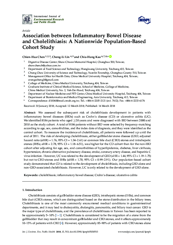 (PDF) Association between inflammatory bowel disease gene 5 (IBD5) and ...