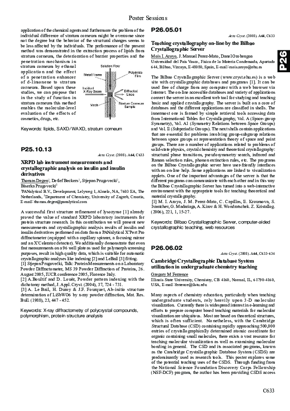 (PDF) XRPD lab instrument measurements and crystallographic analysis on ...