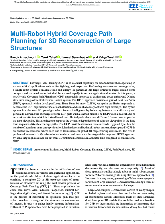 (PDF) Multi-Robot Hybrid Coverage Path Planning for 3D Reconstruction of Large Structures ...