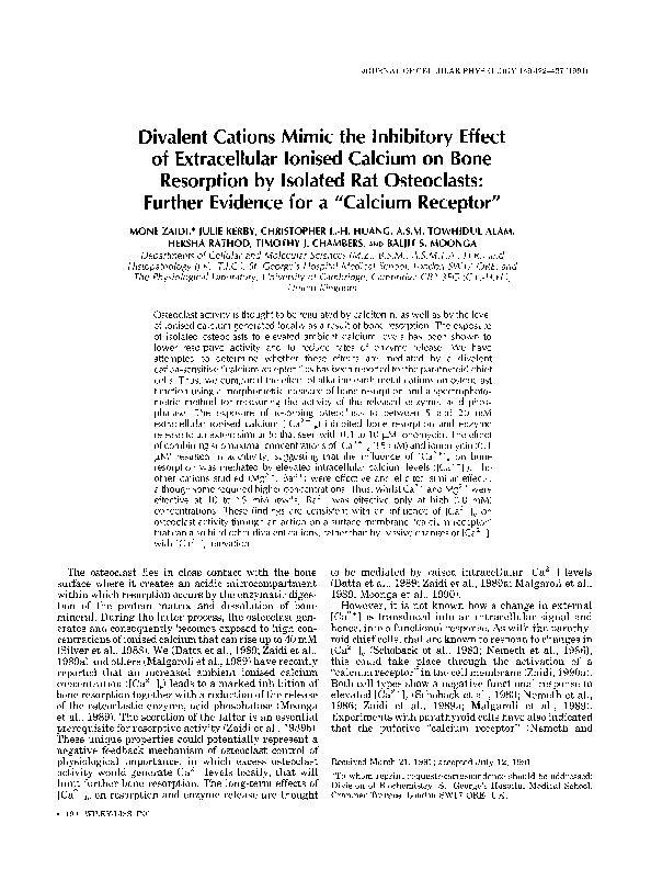 (PDF) Divalent cations mimic the inhibitory effect of extracellular ...