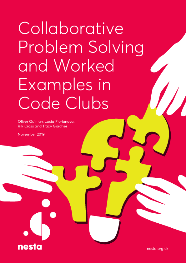 (PDF) Collaborative Problem Solving and Worked Examples in Code Clubs | Oliver Quinlan ...