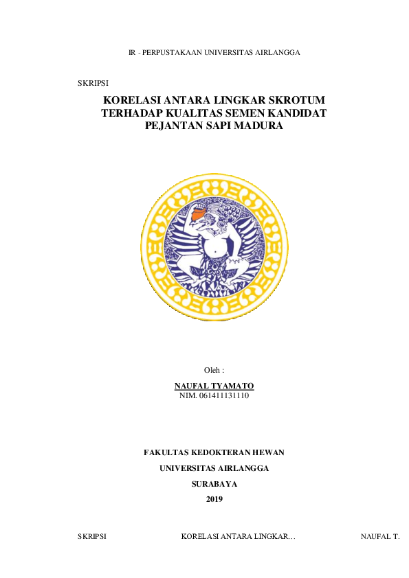 (PDF) Korelasi Antara Lingkar Skrotum Terhadap Kualitas Semen Kandidat ...