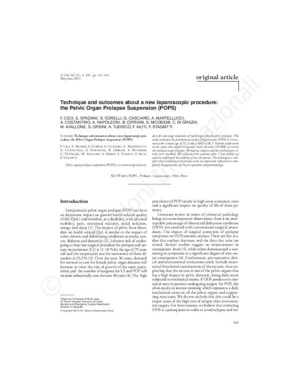 Pdf Anatomical And Clinical Outcomes Of Vaginally Assisted