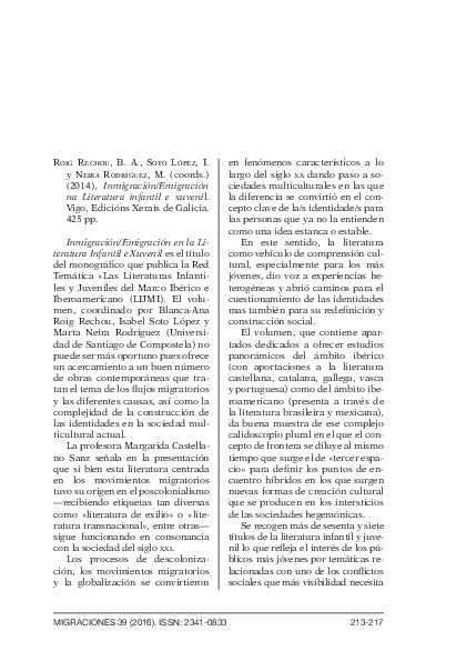 (PDF) ROIG RECHOU, B. A., SOTO LÓPEZ, I. y NEIRA RODRÍGUEZ, M. (coords ...