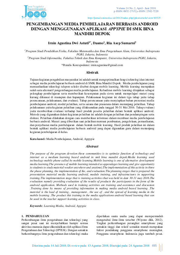 (PDF) Pengembangan Media Pembelajaran Berbasis Android dengan menggunakan Aplikasi Adobe Flash ...