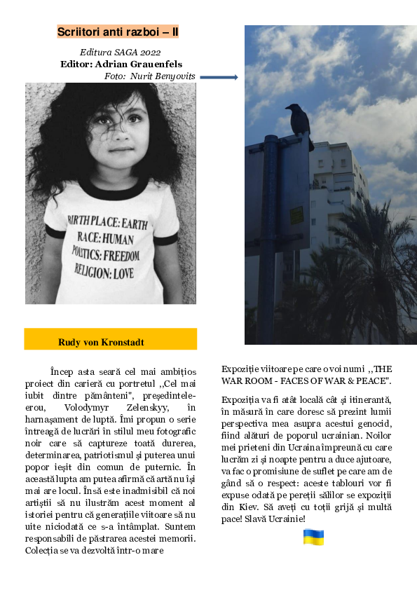 (PDF) Scriitori anti razboi - II | Adrian Grauenfels - Academia.edu