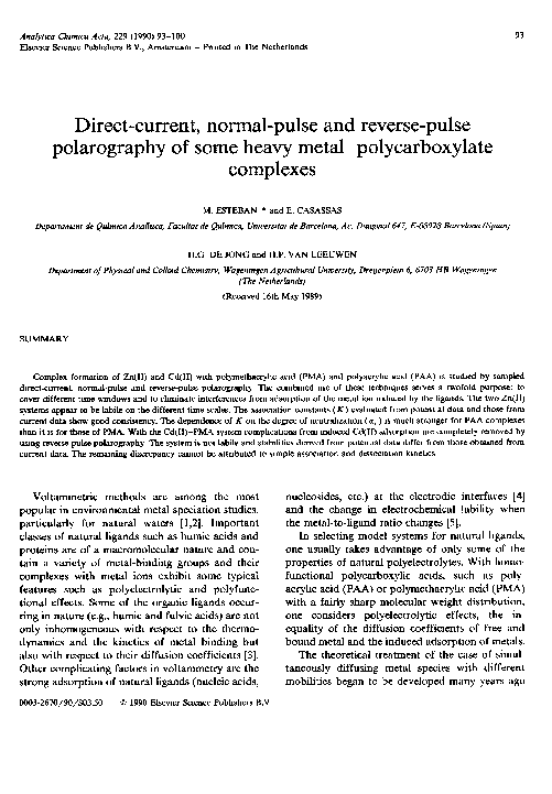 (PDF) Direct-current, normal-pulse and reverse-pulse polarography of ...