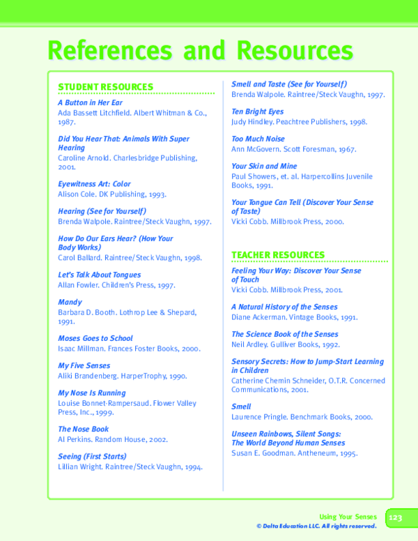 (PDF) References and Resources References and Resources