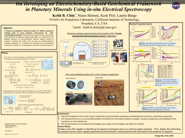 (PDF) On Developing an Electrochemistry-Based Geochemical Framework in ...